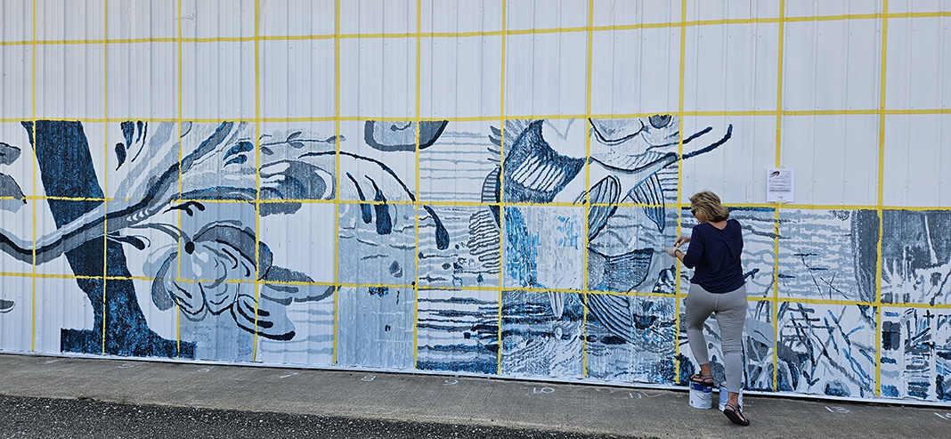 Square by Square Alexandria's Community Mural Takes Shape - Explore ...