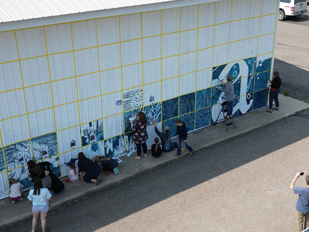 Square by Square Alexandria's Community Mural Takes Shape - Explore ...