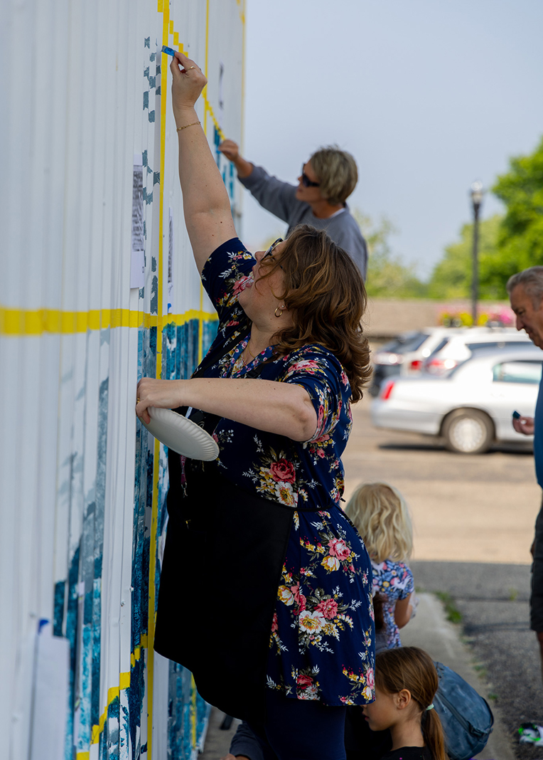 Square by Square Alexandria's Community Mural Takes Shape - Explore ...